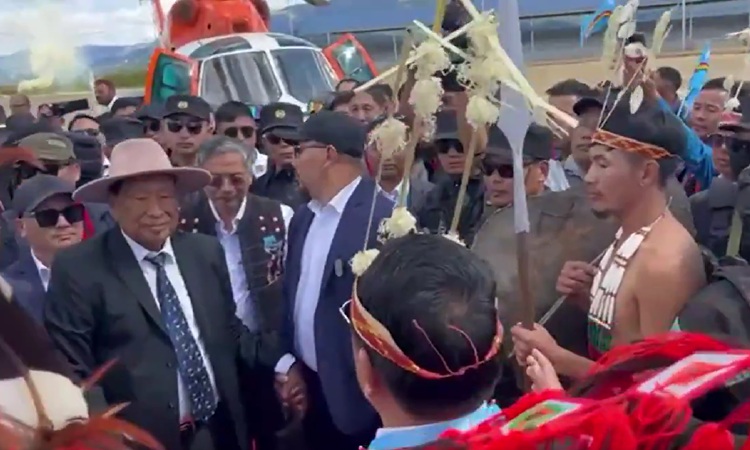NSCN(IM) supremo & Naga Leader Th Muivah Returns to home After 50 Years